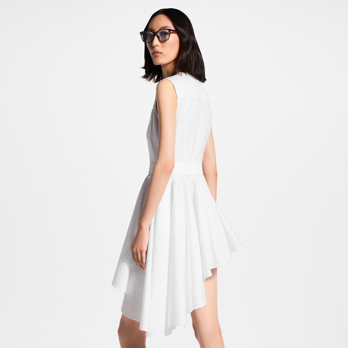 Asymmetrical Shirt Dress - Ready-to-Wear | LOUIS VUITTON
