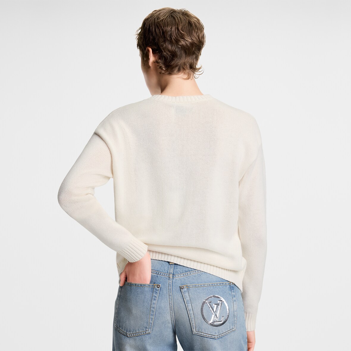 Cursive Signature Pullover - Ready-to-Wear | LOUIS VUITTON