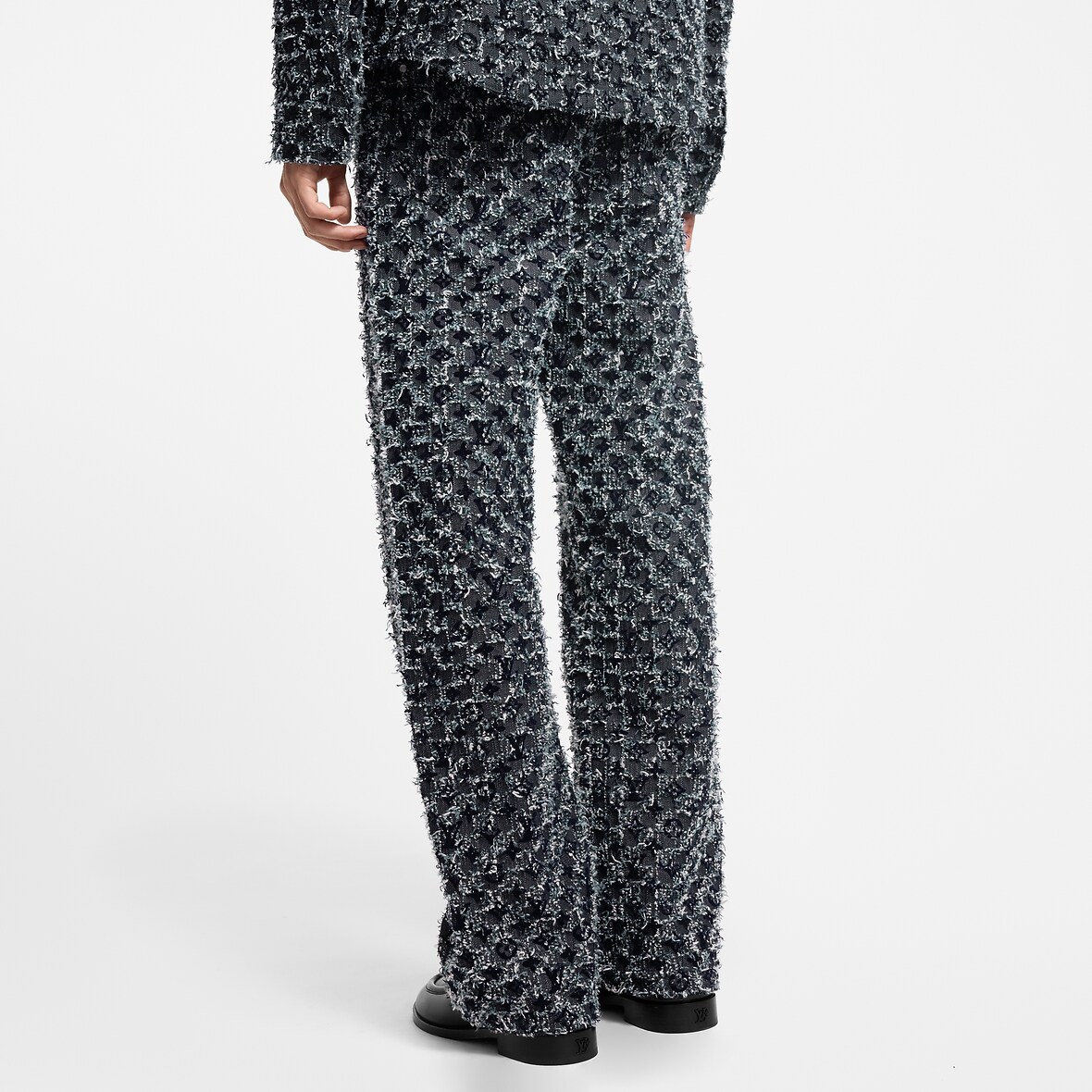 Flocked Monogram Denim Skate Pants - Ready-to-Wear | LOUIS VUITTON