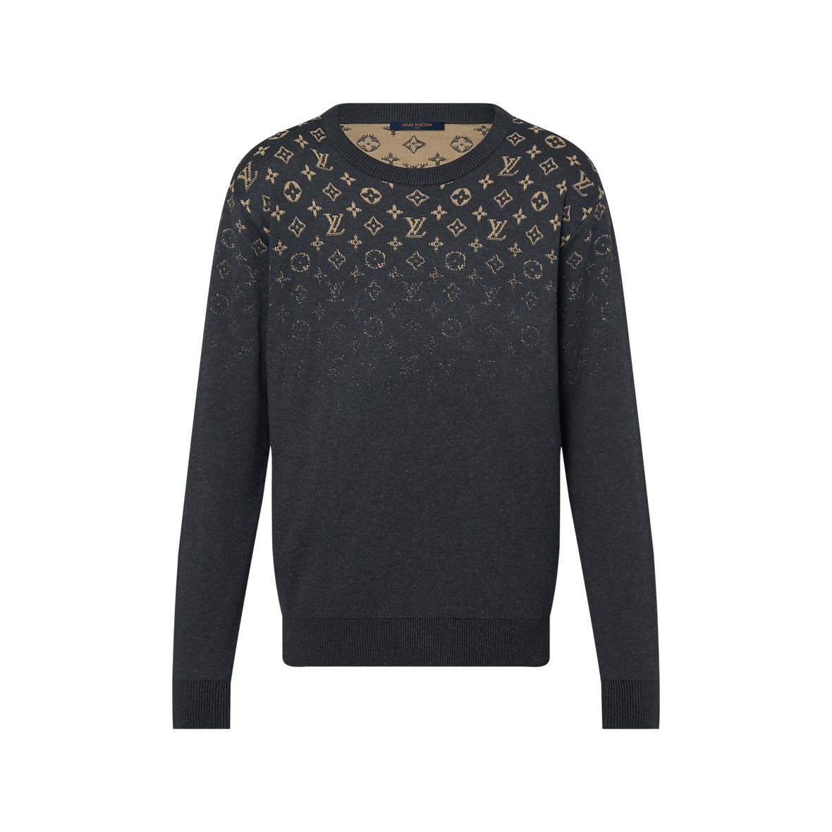 Gradient Cotton Crewneck - Ready-to-Wear | LOUIS VUITTON