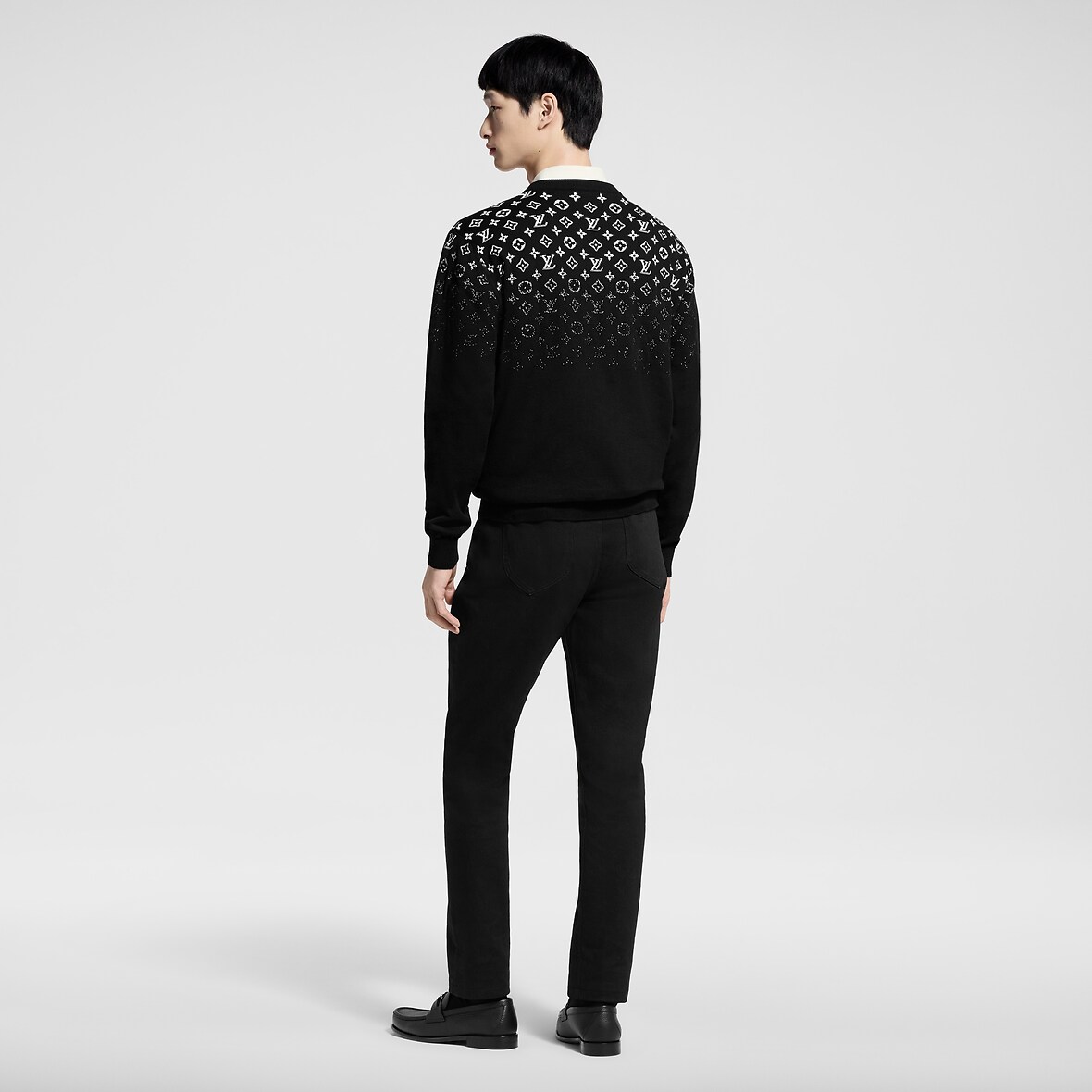 Gradient Cotton Crewneck - Ready-to-Wear | LOUIS VUITTON