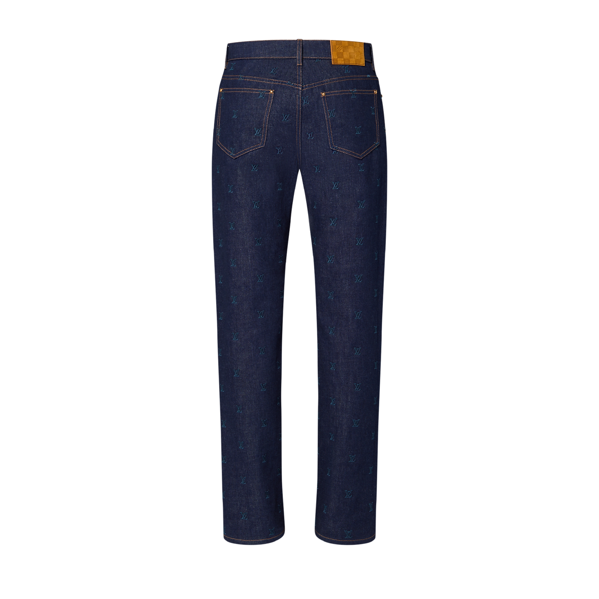 LV Blason Embroidered Denim Pants - Ready-to-Wear | LOUIS VUITTON