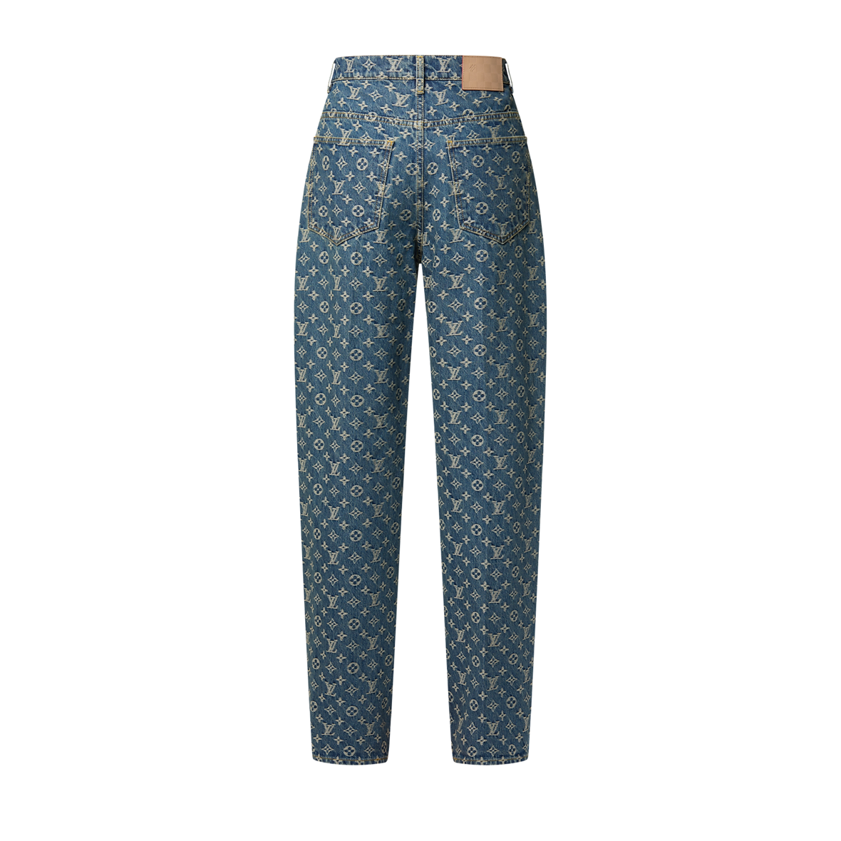 Monogram Denim Tailored Pants - Ready-to-Wear | LOUIS VUITTON