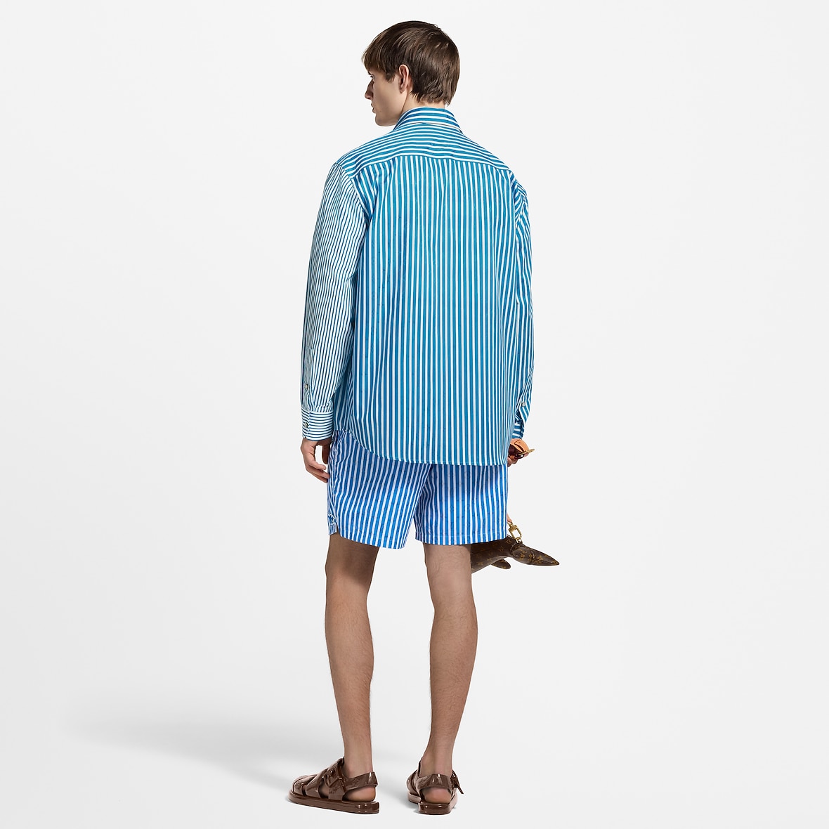 Monogram Patchwork Striped Shirt - Ready-to-Wear | LOUIS VUITTON