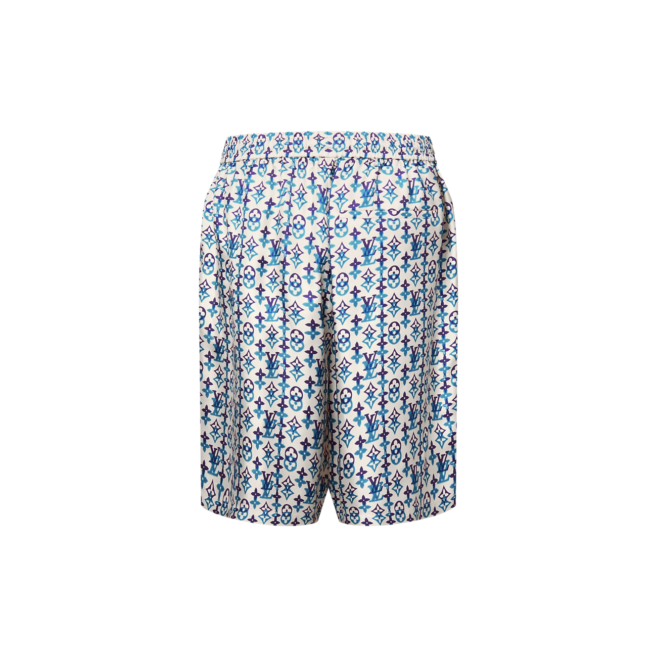 Monogram Printed Silk Shorts - For Men | LOUIS VUITTON